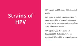HPV - CERVICAL AND RELATED CANCERS: PROTECTION THROUGH VACCINATION | PPTX