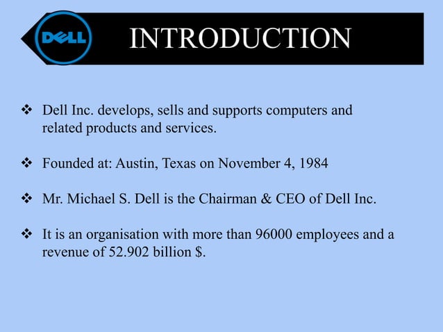 Hp vs dell hawlett packard vs Dell | PPT