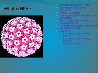 hpv vaccination.2.pptx myths and facts ..it’s impact | PPTX