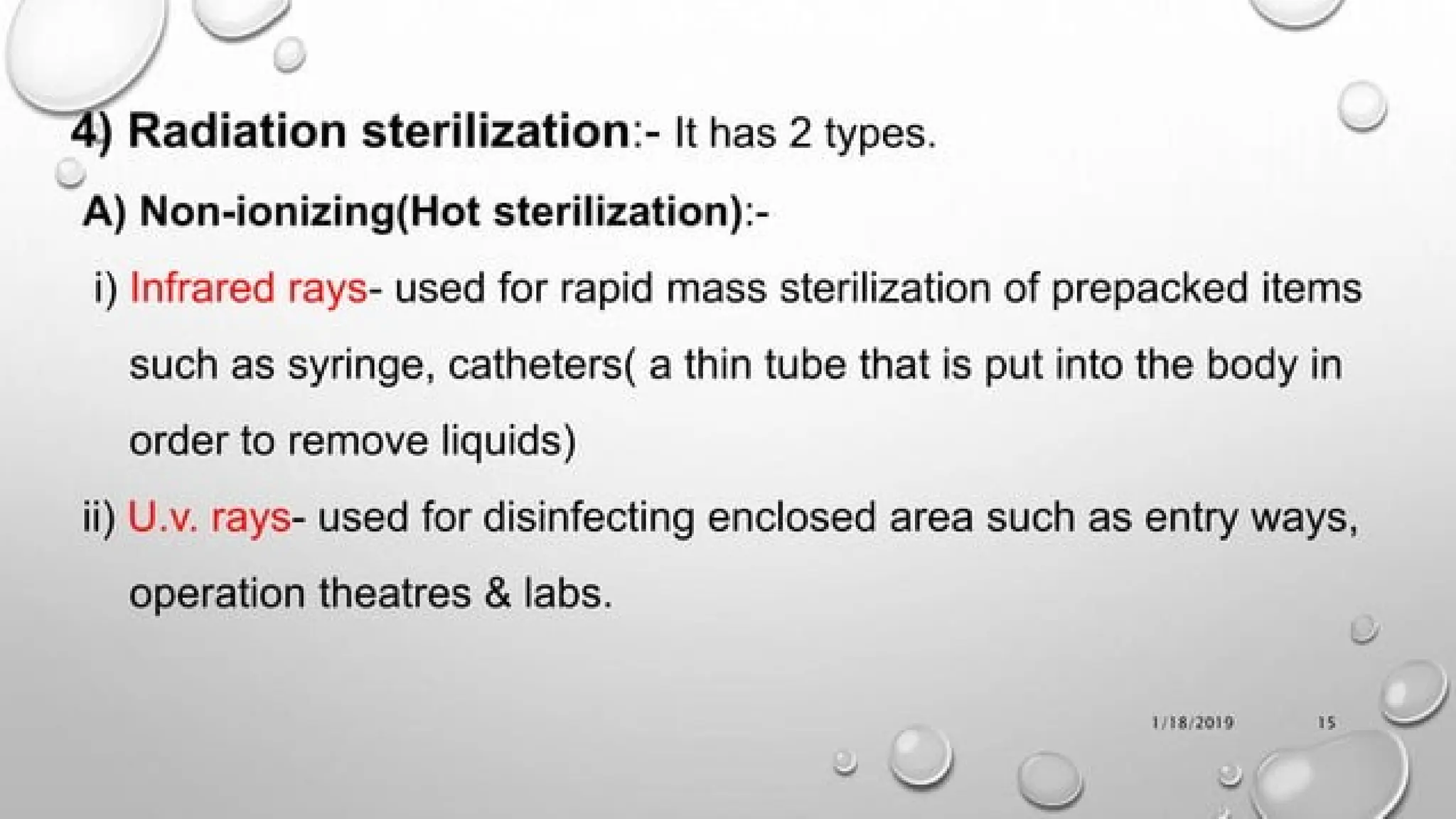Ppt Presentation on sterilization methods | PPT