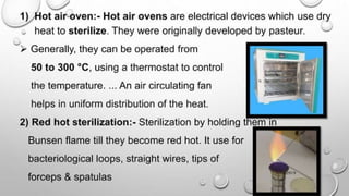 Ppt Presentation on sterilization methods | PPT