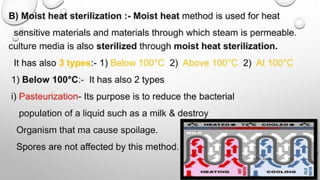 Ppt Presentation on sterilization methods | PPT