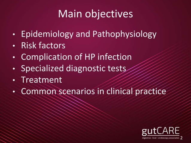 Helicobacter Pylori Infection: Management in 2020 | PPTX | Digestive ...
