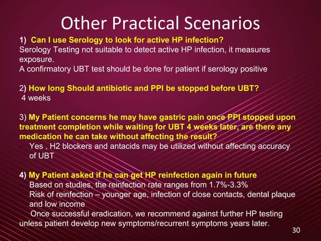 Helicobacter Pylori Infection: Management in 2020 | PPTX | Digestive ...