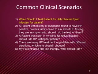 Helicobacter Pylori Infection: Management in 2020 | PPTX