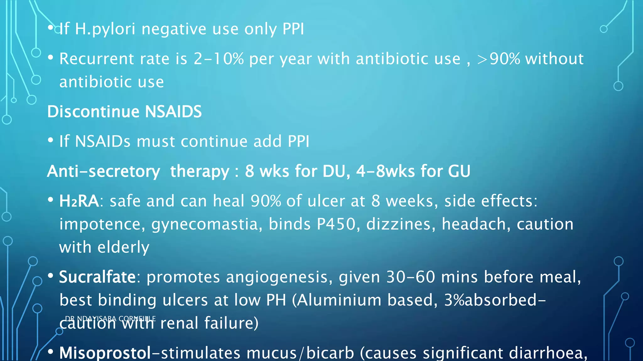 H Pylori and Peptic Ulcers.pptx