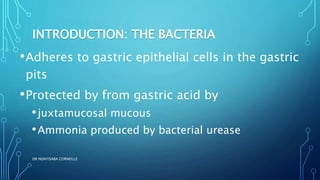 H Pylori and Peptic Ulcers.pptx