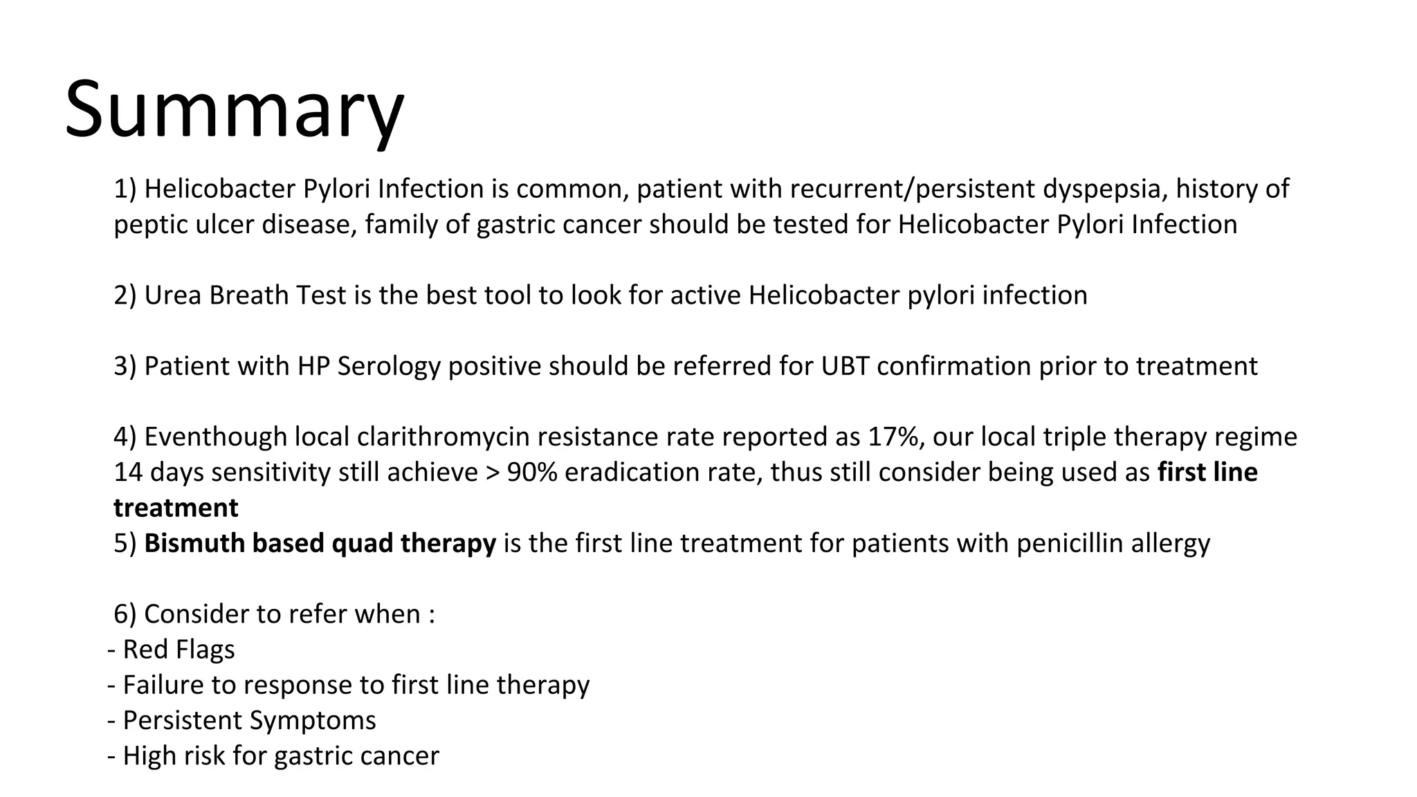 H Pylori Management 2023 .pptx
