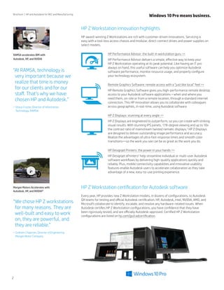 Hp z workstations designed for architechts, interiors & construction 1 ...