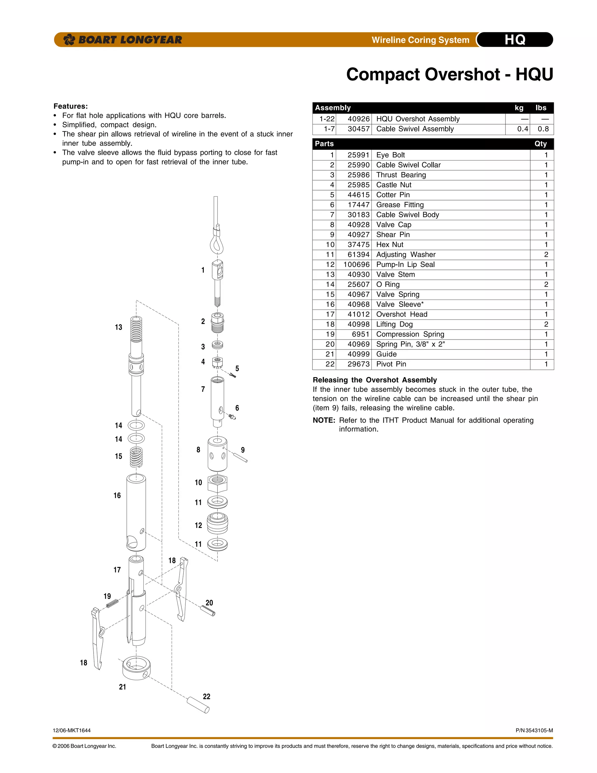 Catálogo: Hq coring system long year | PDF
