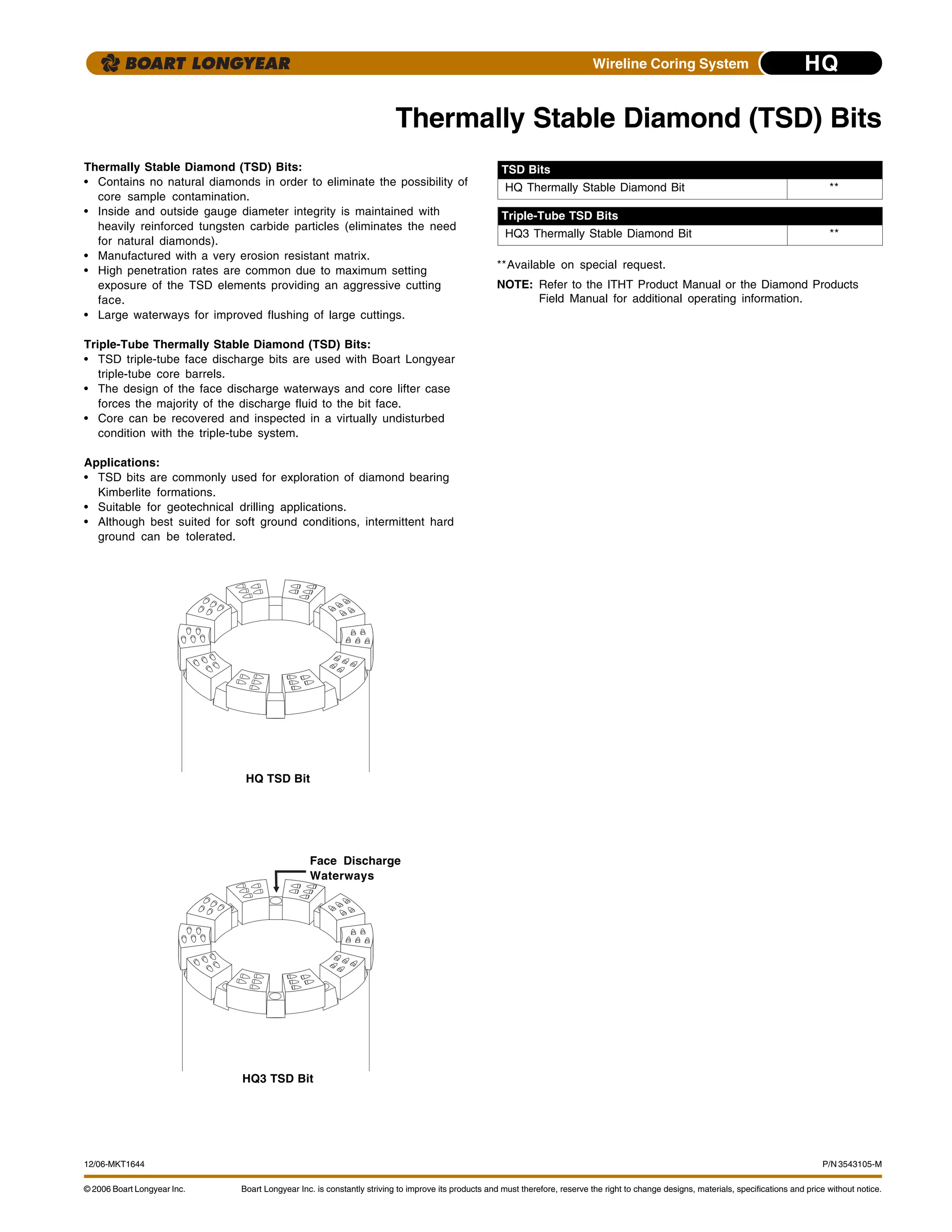 Catálogo: Hq coring system long year | PDF