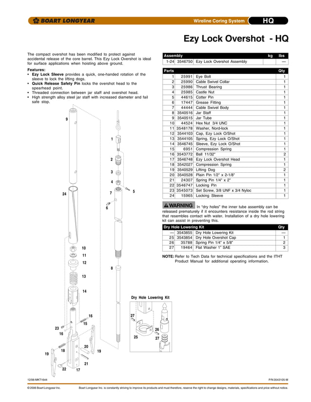 Catálogo: Hq coring system long year | PDF | Jewelry Making | Arts and ...