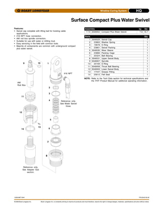 Catálogo: Hq coring system long year | PDF