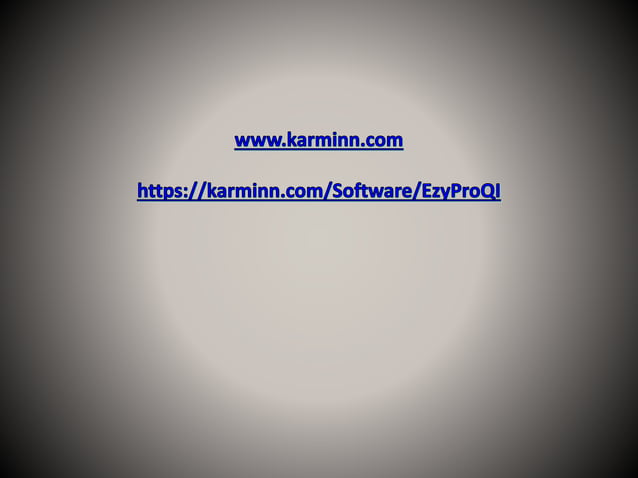 EzyPro Hospital Quality Indicator Software - Explainer | PPT