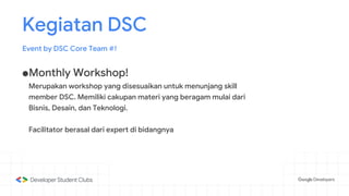 DSC UGM Introduction | PPTX