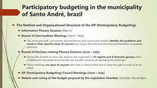 02. Participatory budgeting for Municipal Bodies | PPTX