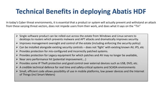 Hqs abatis hdf general overview | PPTX