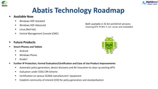 Hqs abatis hdf general overview | PPTX | Antivirus Software | Computer ...