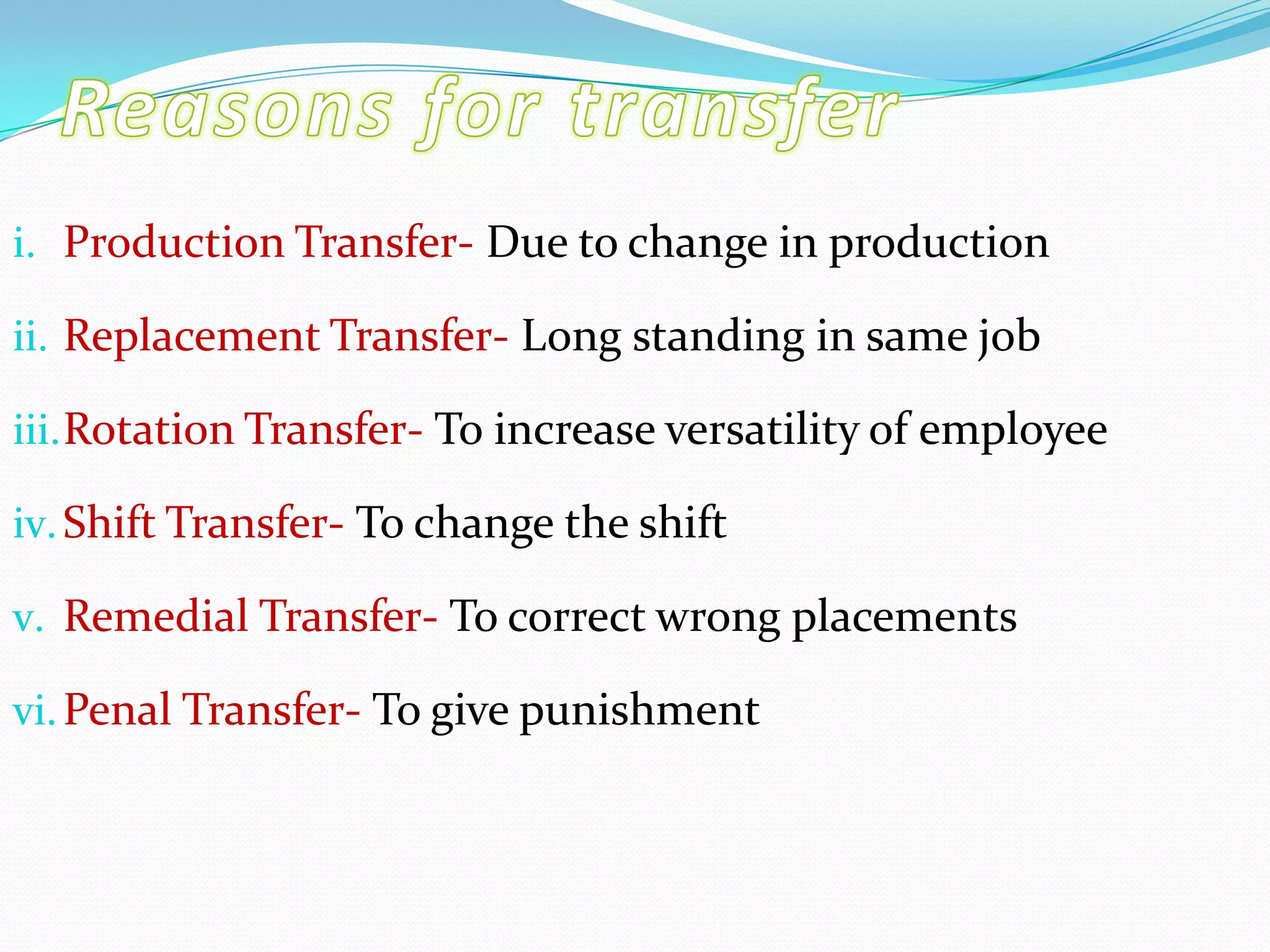 transfer and it's principle | PPT | Free Download
