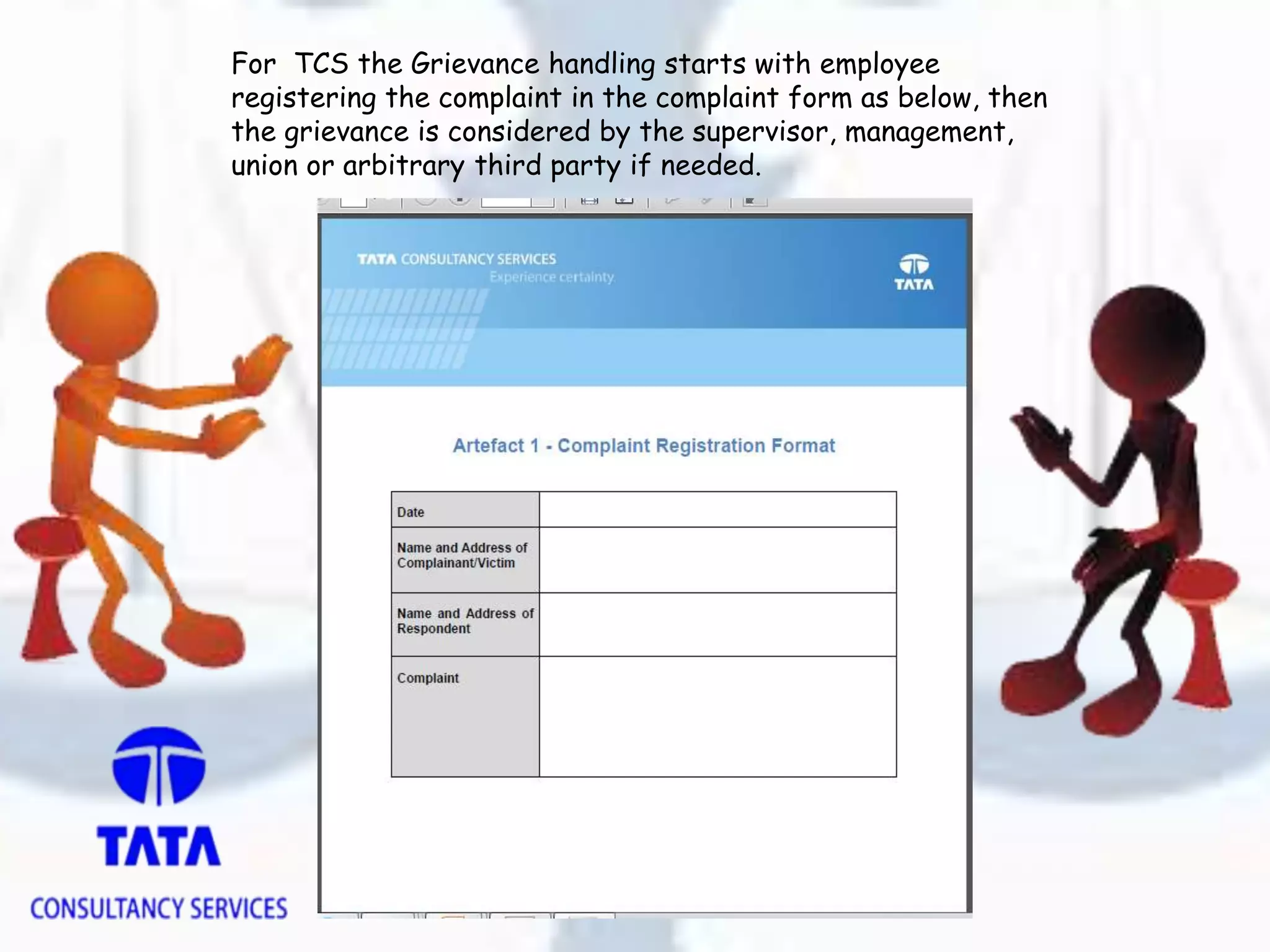 HUMAN RESOURCE MANAGEMENT POLICIES OF TCS AND PANTALOONS | PPTX