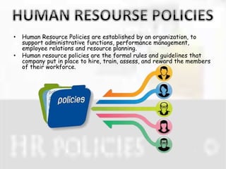HUMAN RESOURCE MANAGEMENT POLICIES OF TCS AND PANTALOONS | PPTX