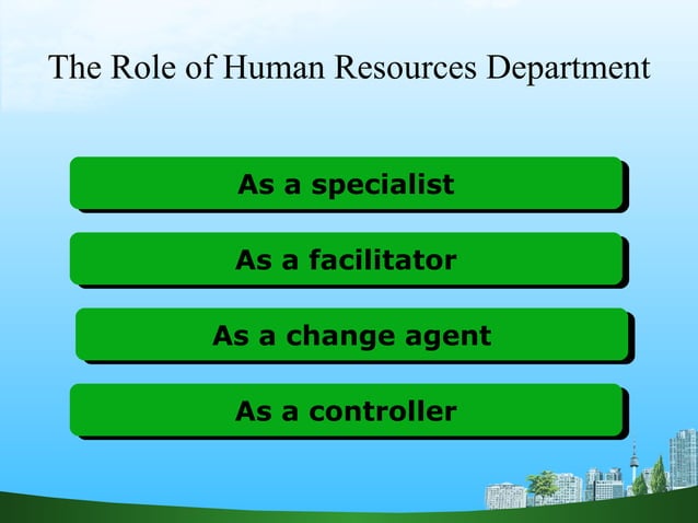 Human Resource Management presentation.Human Resource roles,Human ...