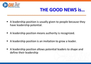 5 levels of leadership | PPTX