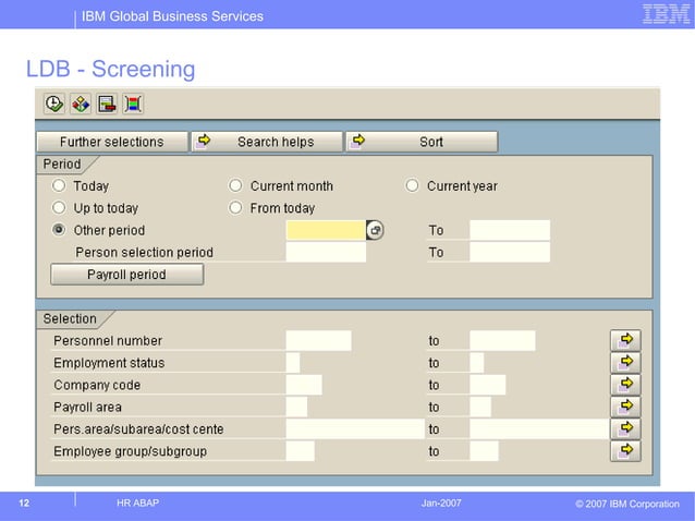 HR ABAP Technical Overview | http://sapdocs.info/ | PPT