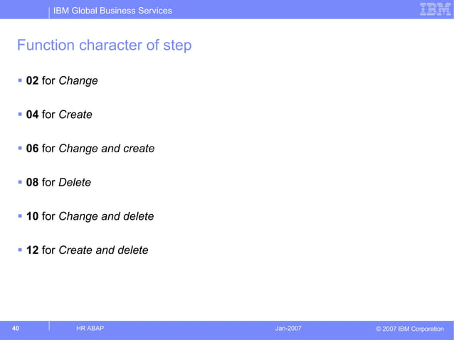 HR ABAP Technical Overview | http://sapdocs.info/ | PPT