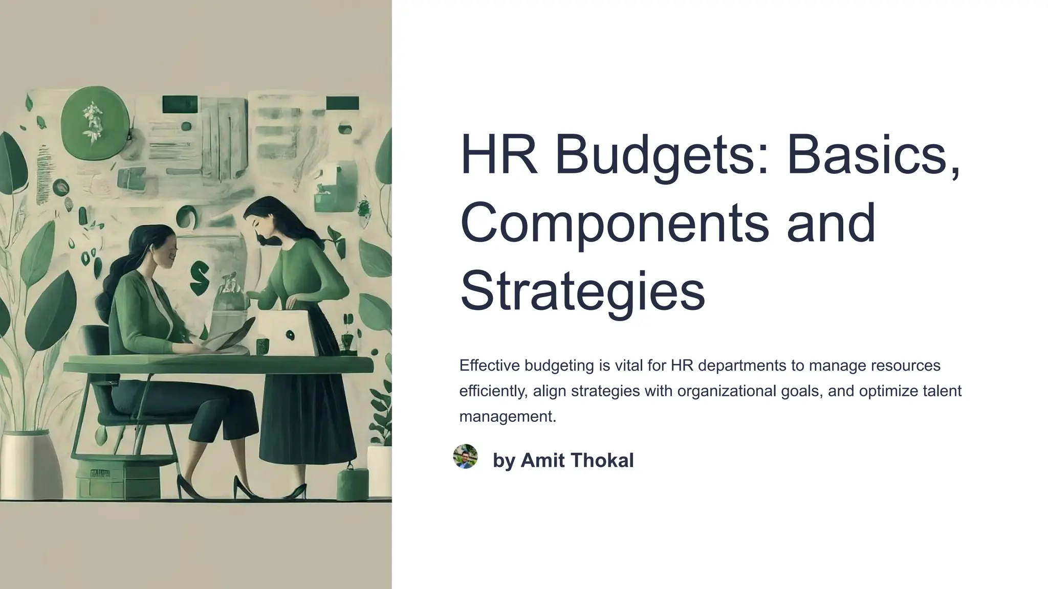 HR Budgets: Basics, Components and Strategies | PPTX