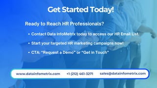 Connect with Top HR Professionals Using Data InfoMetrix HR Email List | PDF