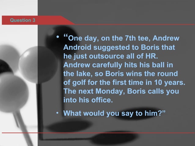 HR fictional case study-workshop | PPT