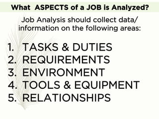 HR - Job Analysis | PDF