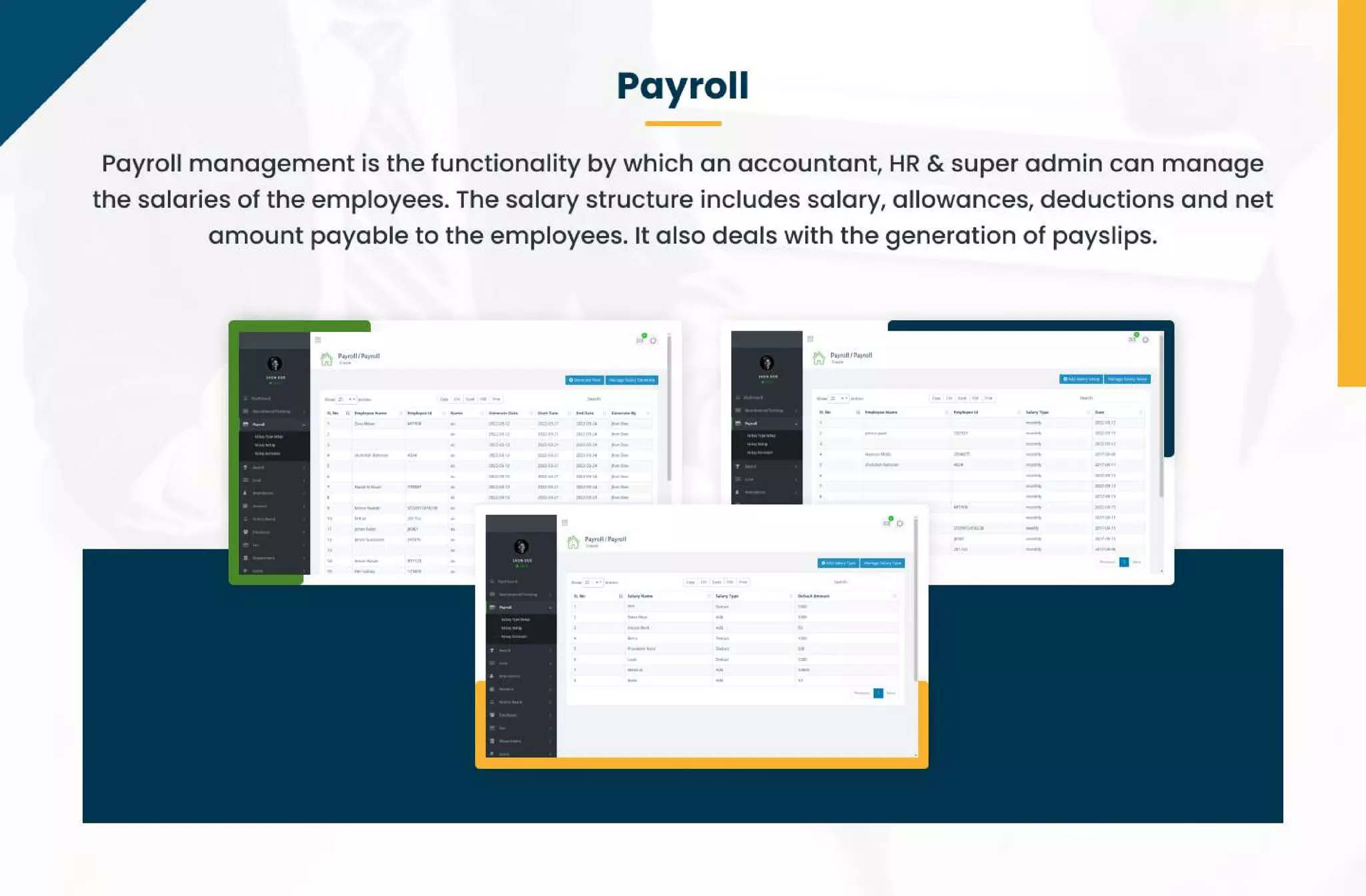 HRMS Product by Panoramic Infotech | PDF