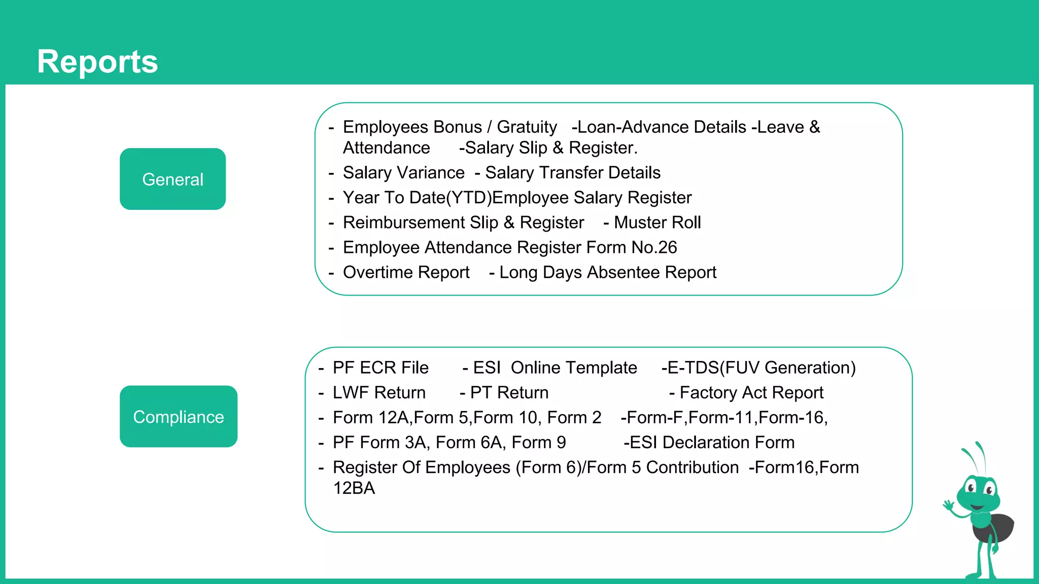HR-One HRMS Solution | PPTX