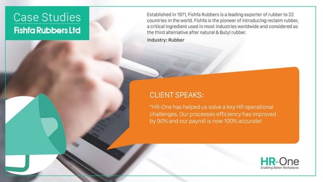 HR-One HRMS Solution | PPTX