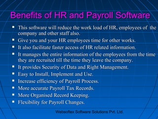 ESI Software, PF Software, HR and Payroll Software, HR Software ...