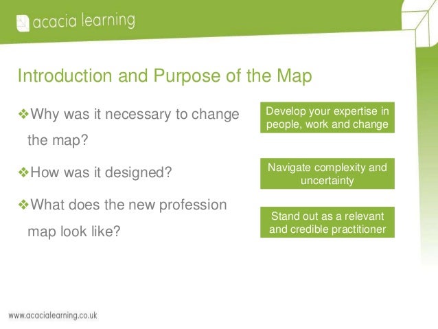 The CIPD HR Profession Map
