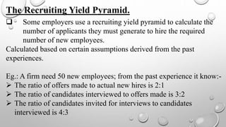 Hr recruitment | PPTX