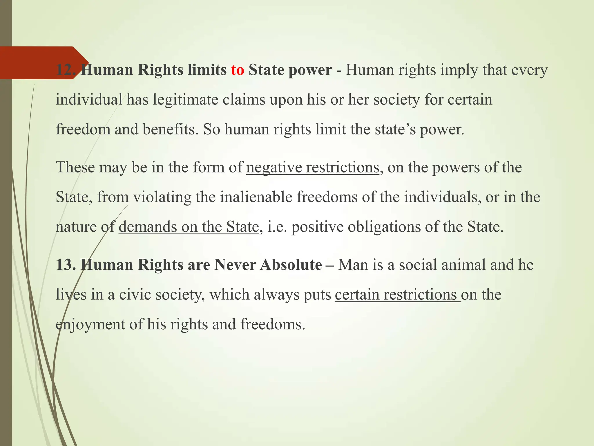 Human Rights- Unit wise Jurisprudence of Human Rights Its nature ...