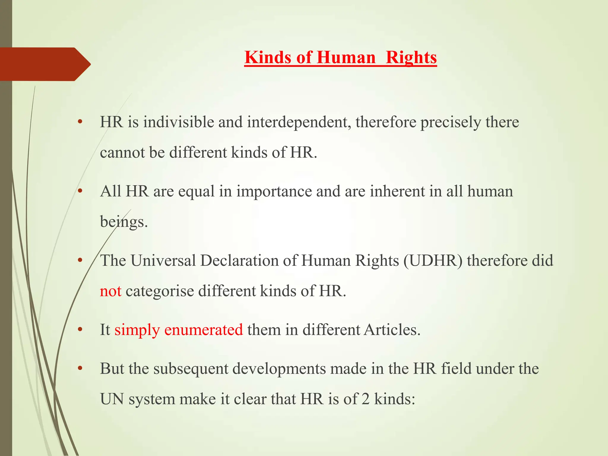 Human Rights- Unit wise Jurisprudence of Human Rights Its nature ...