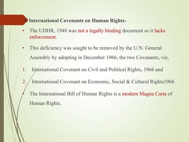 Human Rights- Unit wise Jurisprudence of Human Rights Its nature ...