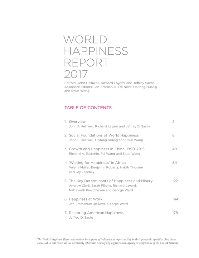 World Happiness Report | PDF