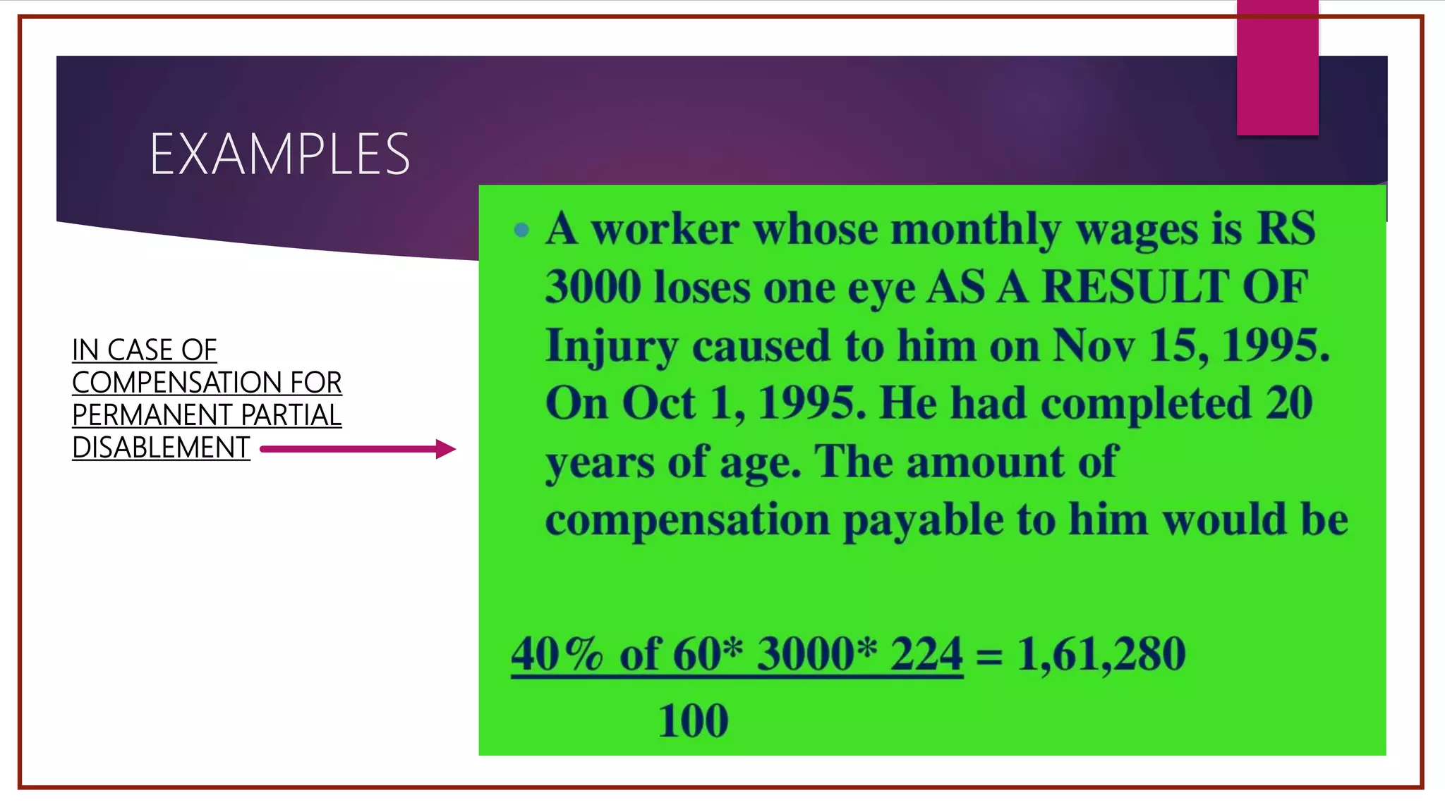 Workmen Compensation Act 1923 | PPTX