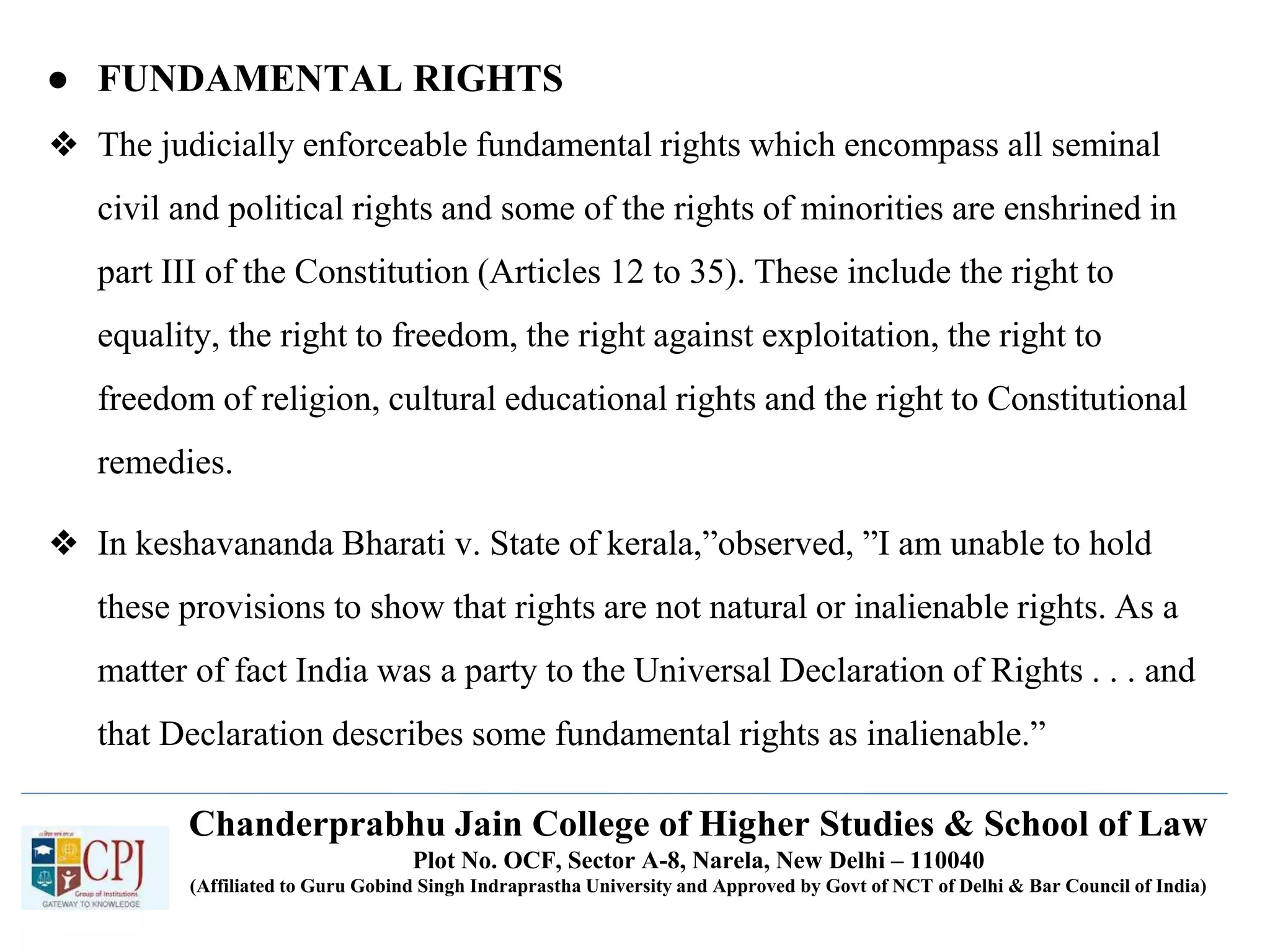 Human Rights Law | PPTX