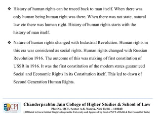 Human Rights Law | PPTX