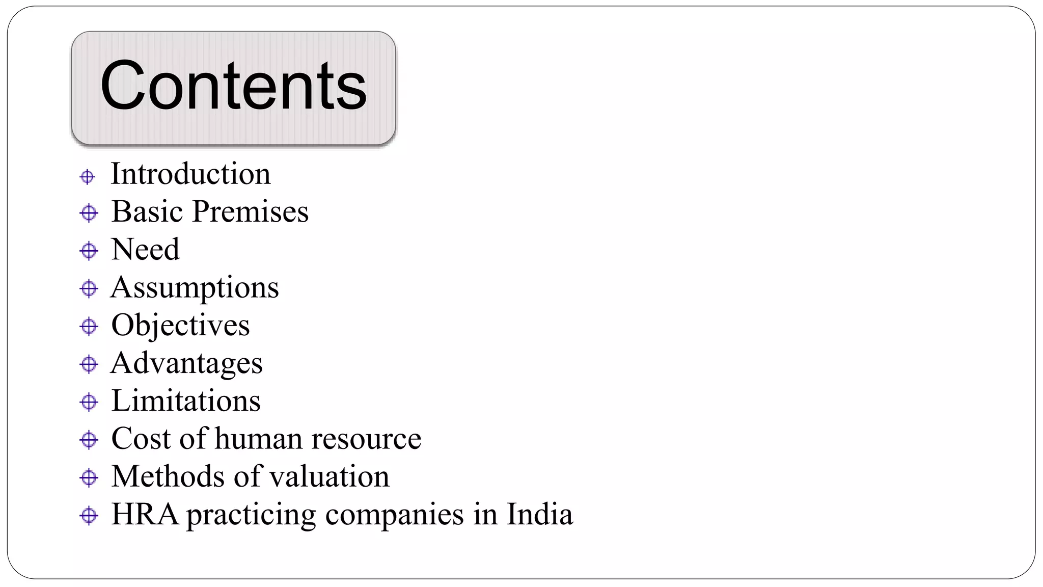 Human Resource Accounting | PPTX