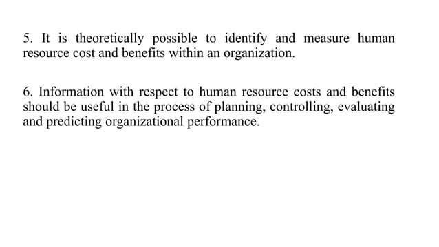 Human Resource Accounting | PPTX