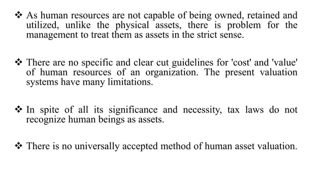 Human Resource Accounting | PPTX