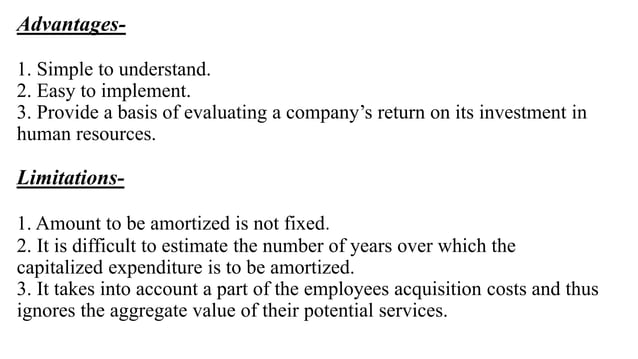 Human Resource Accounting | PPTX